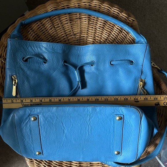 LK Bennett | Bags | Lk Bennett Baby Blue Satchelcrossbody Handbag ...